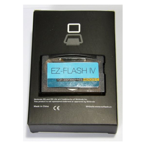 Cartucho EZ FLASH IV GBA/GBA SP/GBM/NDS - digibayz.com